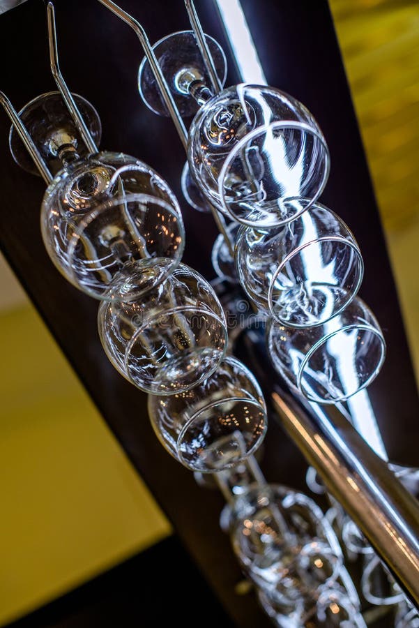 Six glasses of dried glass stock photo. Image of group - 87495496