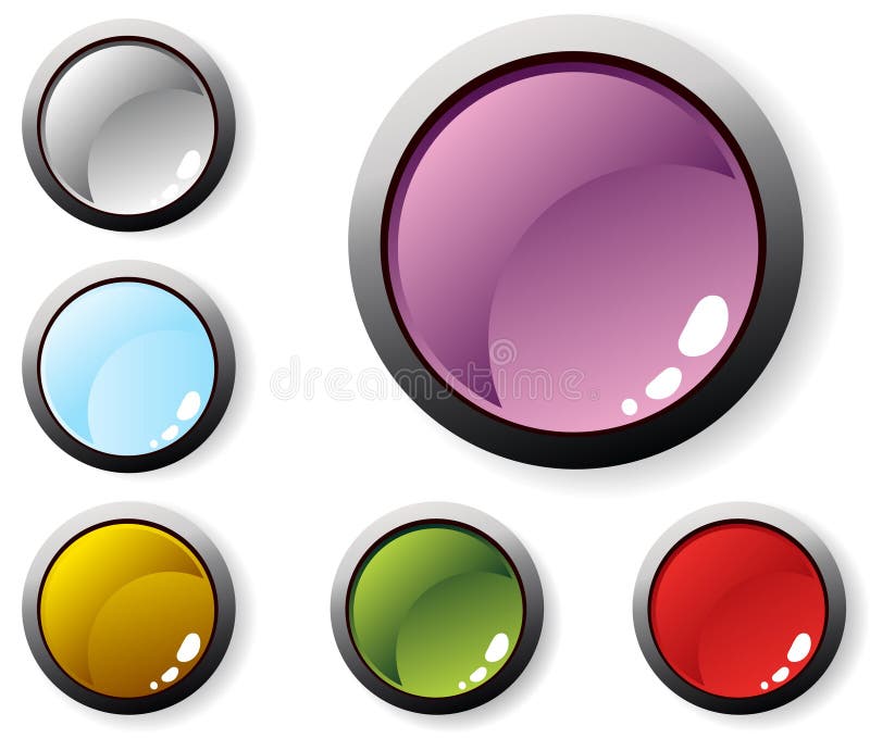 Push buttons stock vector. Illustration of start, push - 7321408 Push buttons stock vector. Illustration of start, push - 7321408