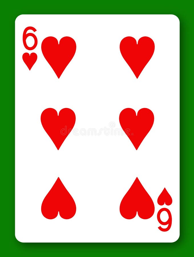 Ace of Hearts Playing Card with Clipping Path To Remove Background and ...