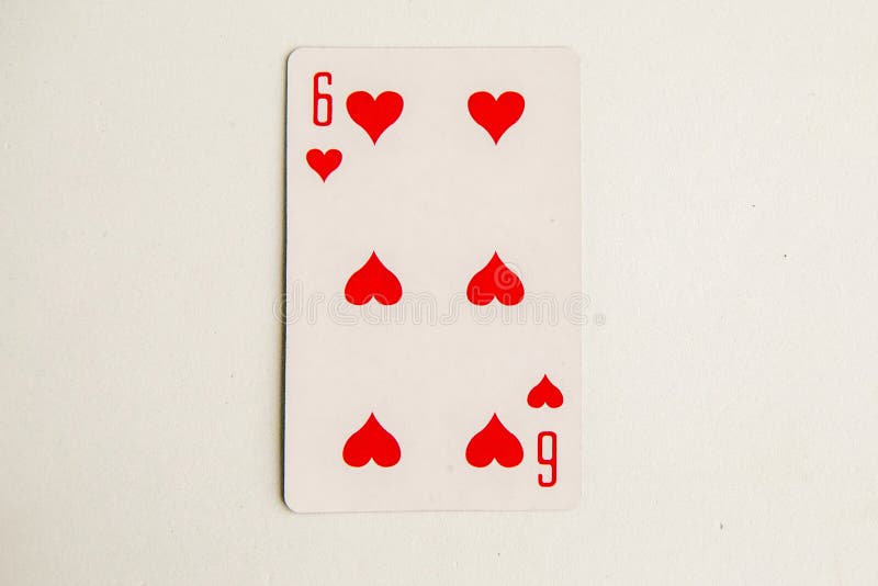 Six Top Heart Cards Isolated Stock Photos - Free & Royalty-Free Stock ...