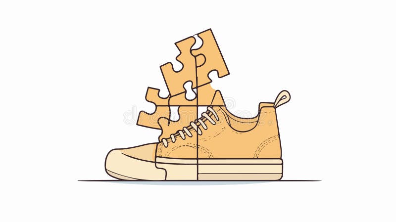 Six Interlocking Puzzle Pieces Stacked in a Pyramid Shape Stock Vector ...