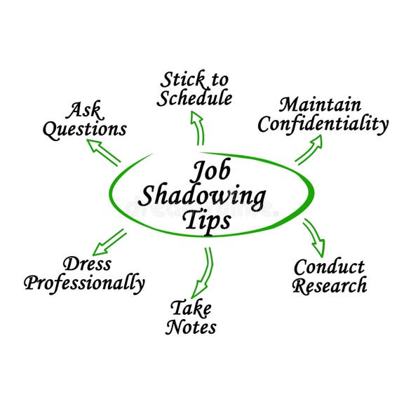 Job Shadowing Tips stock image. Image of conduct, maintain - 342506259