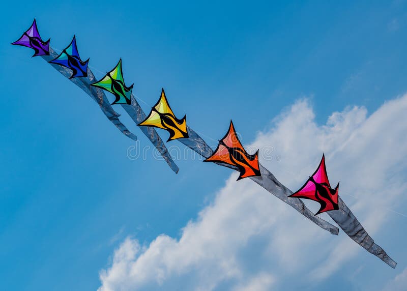 Six Kites Stock Photos - Free & Royalty-Free Stock Photos from Dreamstime
