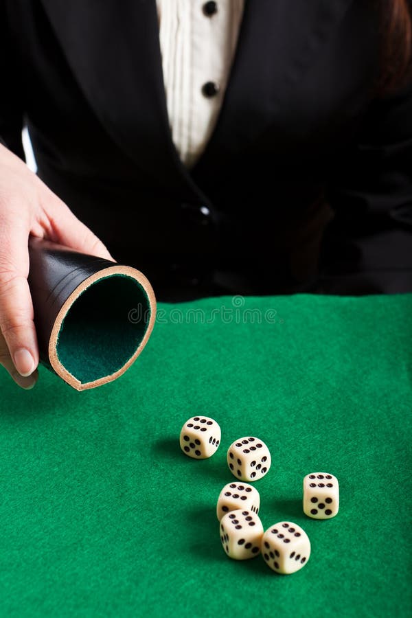 Six lucky dice stock photo. Image of plastic, luck, loser - 8415054