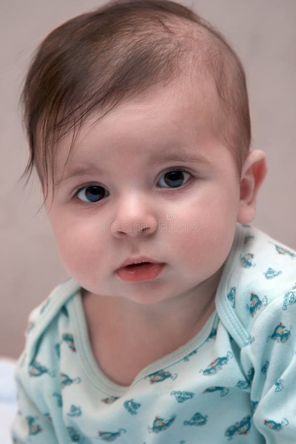 Six Month Baby stock photo. Image of innocent, closely - 13179682