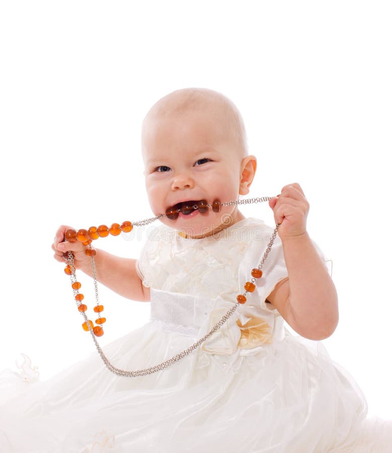 Six month girl stock photo. Image of interested, childhood - 19654282