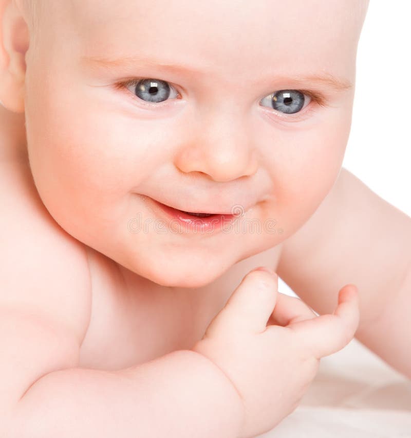 Six-month-old baby stock photo. Image of people, childhood - 11677896