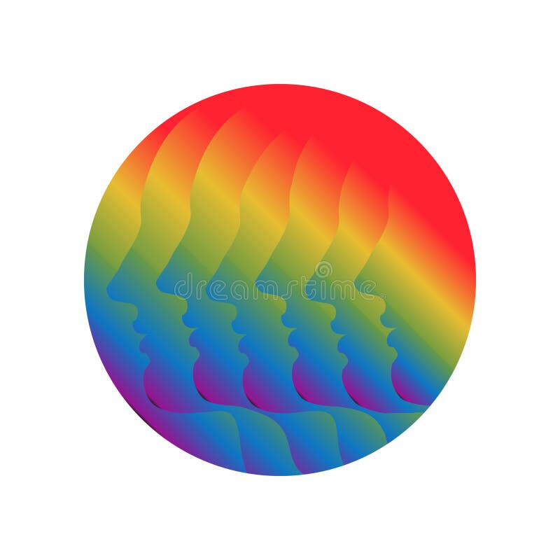 Unity Symbol No. 2, Colored Variant Stock Vector - Illustration of ...