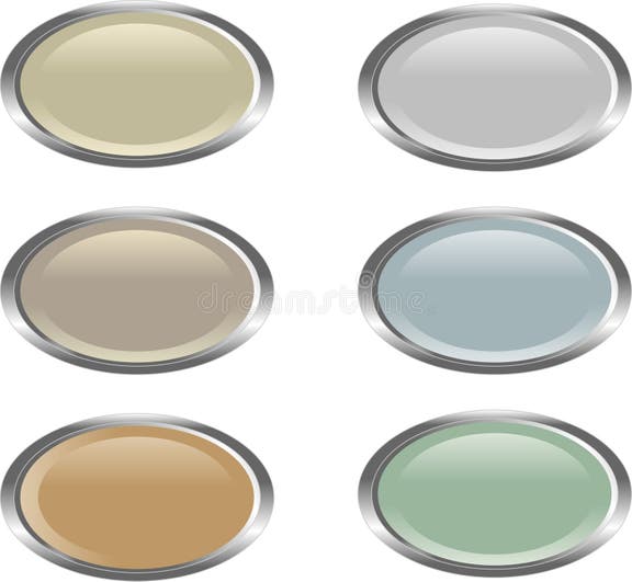 Buttons Oval Website Stock Illustrations – 860 Buttons Oval Website ...