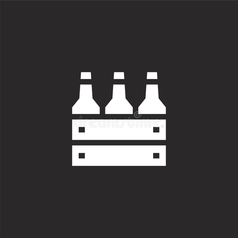 Six Pack Icon. Filled Six Pack Icon for Website Design and Mobile, App ...