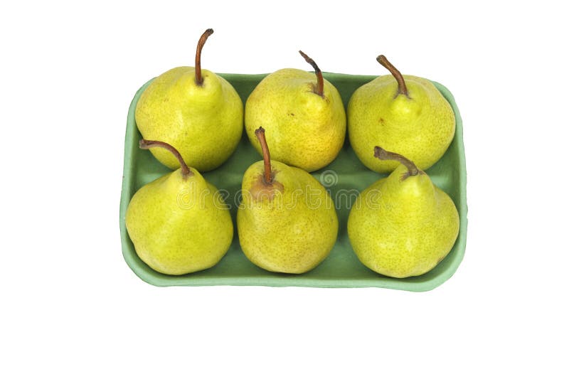 Six pears stock image. Image of ripe, organic, green - 25032483