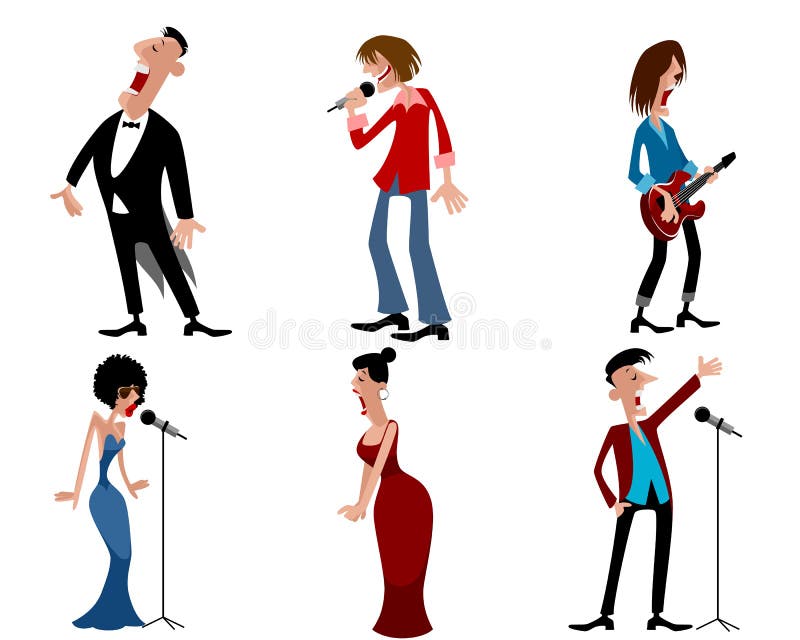 Six Person Artists Stock Illustrations – 11 Six Person Artists Stock ...