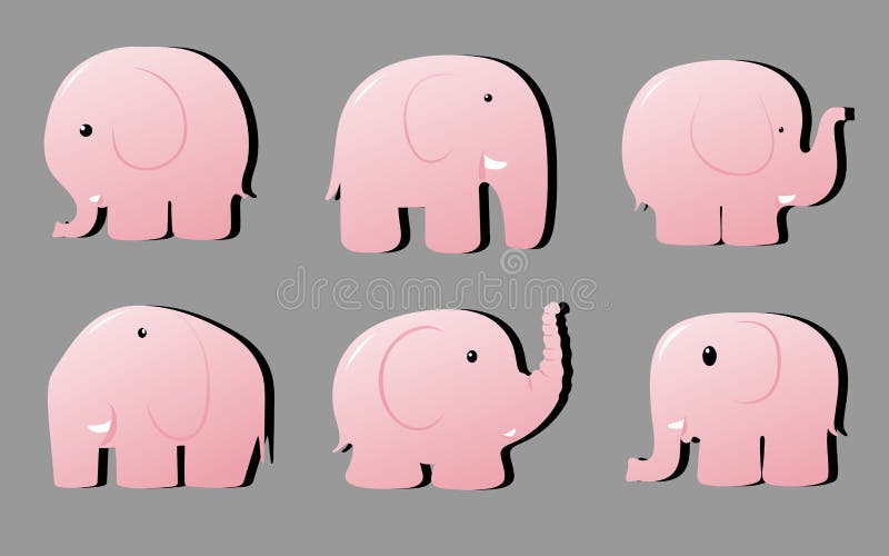 Six Elephants Stock Illustrations – 50 Six Elephants Stock ...