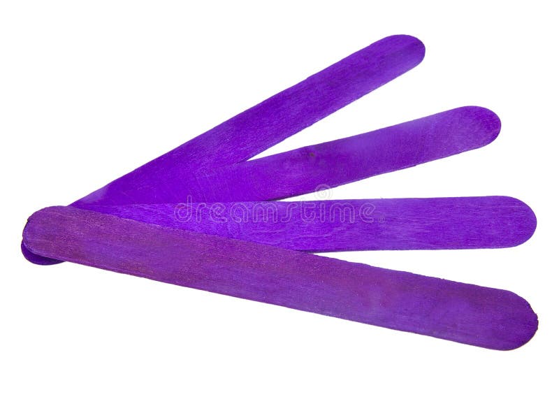 Math with Popsicle Sticks Fanned Out Stock Image - Image of subtraction ...