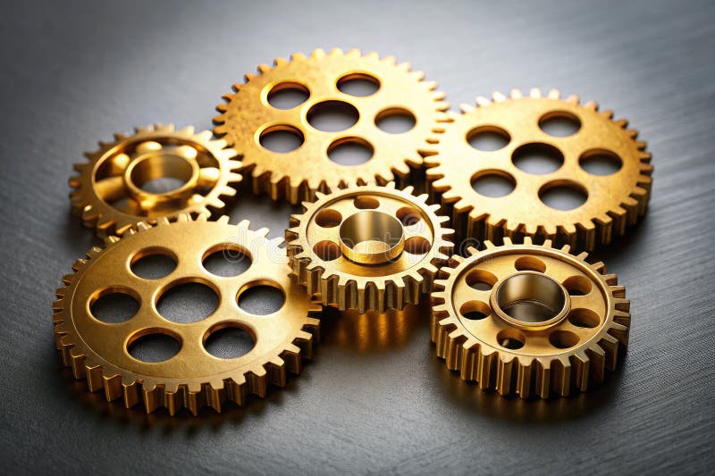 Precisionengineered Metallic Cogs Stock Illustrations – 3 ...