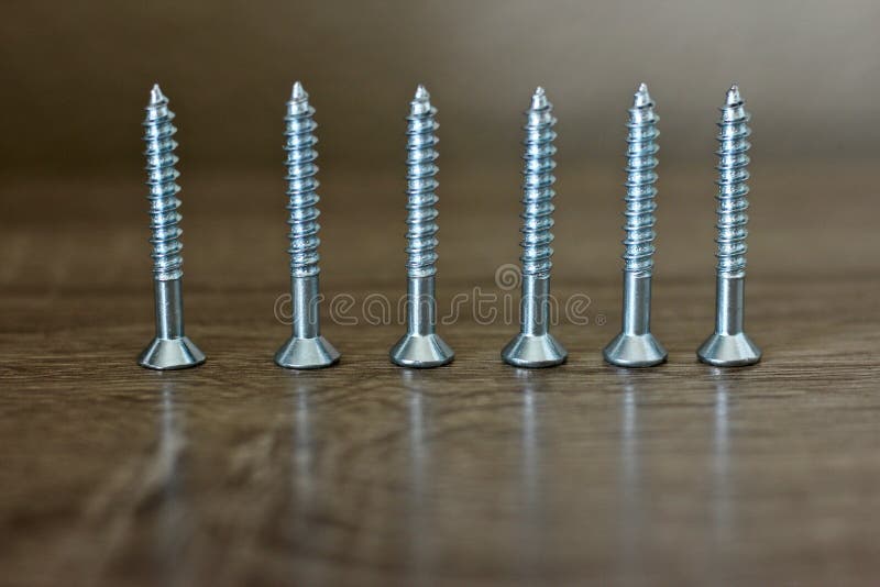 Six screws stock image. Image of tools, screws, improvement - 112444013