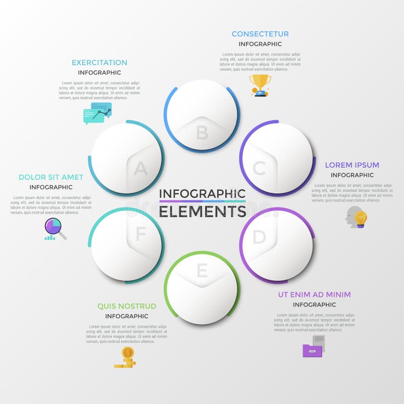 Creative Infographic Design Template Stock Vector - Illustration of ...