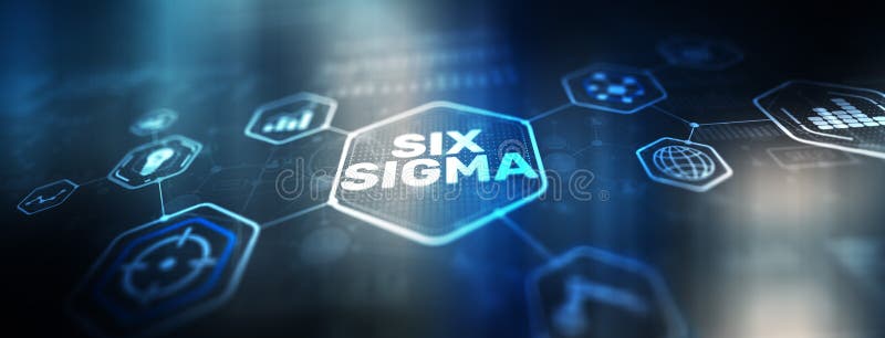 Six Sigma. Innovation Technology Concept Stock Illustration ...
