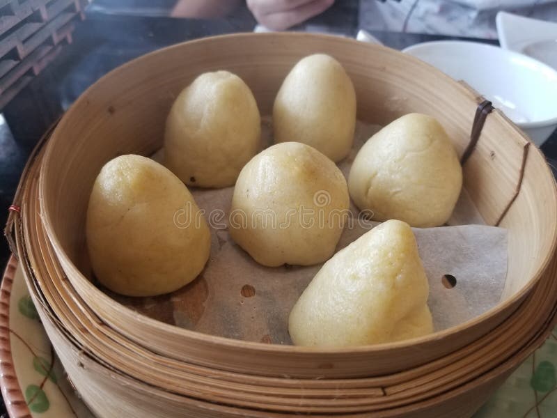 Six Cone Buns stock image. Image of small, cone, buns - 155529691