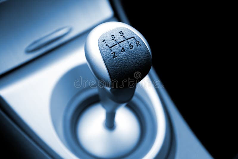 Six speed gear stick stock image. Image of gear, handle - 2767441