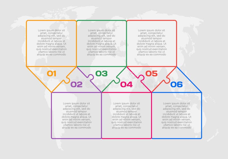Process Timeline Puzzle Stock Illustrations – 1,122 Process Timeline ...