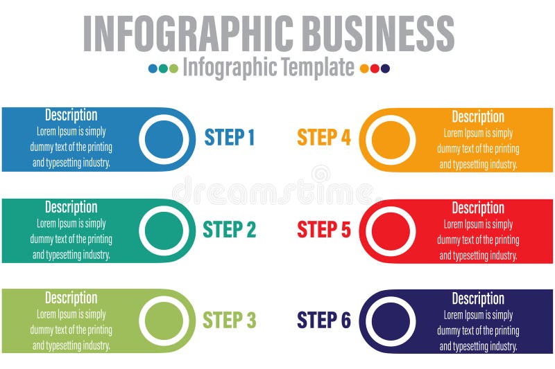 Six Steps Vertical Stock Illustrations – 543 Six Steps Vertical Stock ...