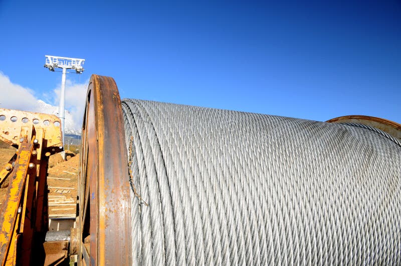 Six- Strand Rope ( 6-strand Rope ) Stock Photo - Image of gondola ...