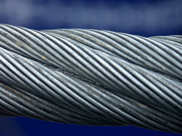 Six-strand Rope (6-strand Rope Stock Photo - Image of pulley, cable ...