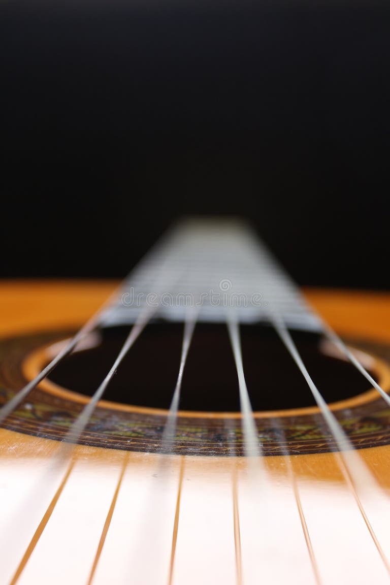 Six strings classic guitar stock photo. Image of flamenco - 28484754
