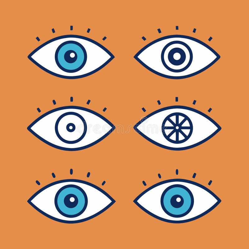 Set of 12 Different Female Character Designs for Banner or ...