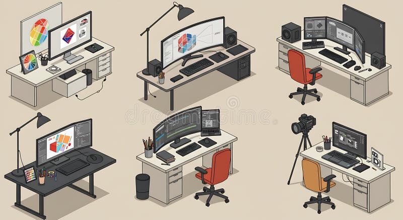 Videography Tasks Stock Illustrations – 11 Videography Tasks Stock ...
