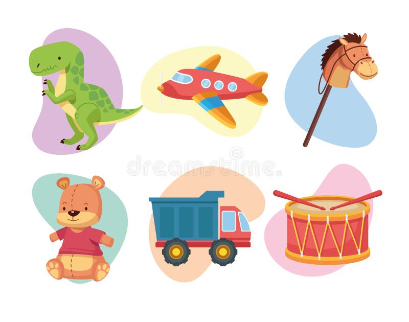Cute Teddy Bear Number Six Stock Illustrations – 19 Cute Teddy Bear ...