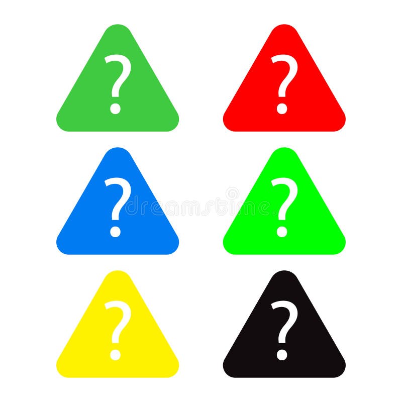 Question Mark Icon. Flat Design Style Eps 10 Vector Illustration. Stock ...