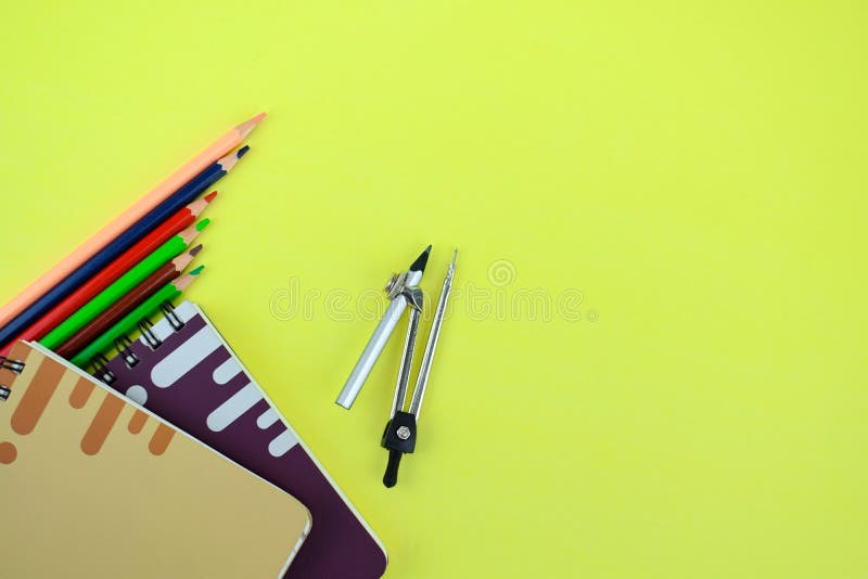 Six Wood Pencil Two Note Book and a Pencil Attached To a Pencil ...