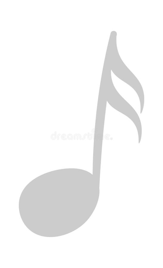Sixteenth Music Note stock vector. Illustration of composition - 275425582