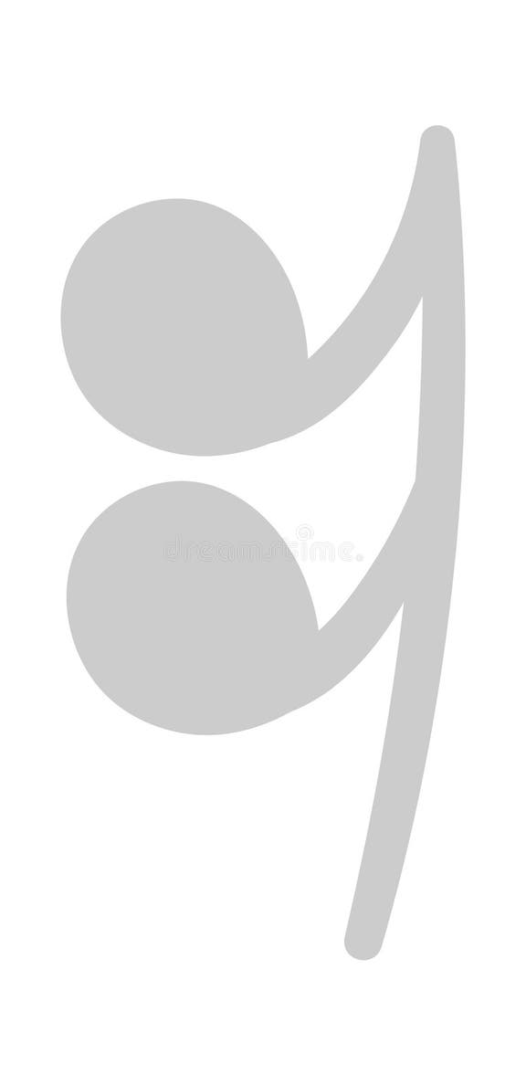 Sixteenth Rest Music Note stock vector. Illustration of symbol - 275425742