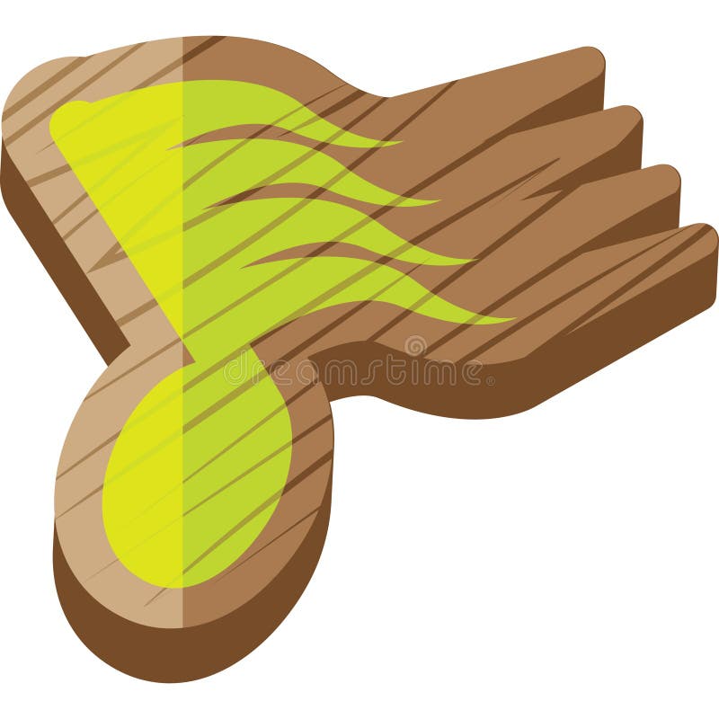 Sixty-fourth-rest Musical Note. Vector Illustration Decorative ...