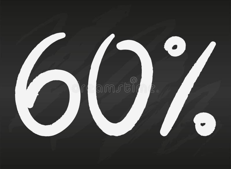 Sixty Percent Chalk Stock Illustrations – 13 Sixty Percent Chalk Stock ...