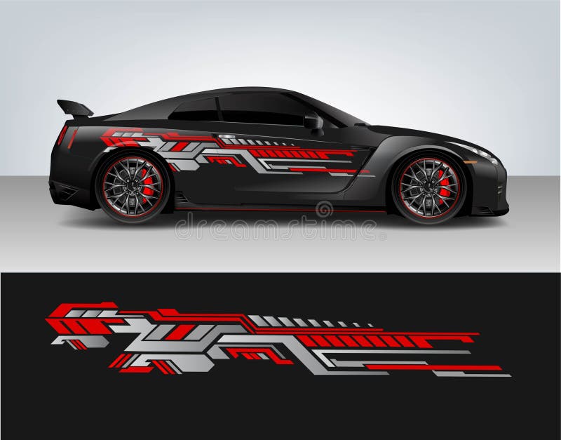 Vinyl Sticker Modify Decals Stock Vector - Illustration of artistic ...