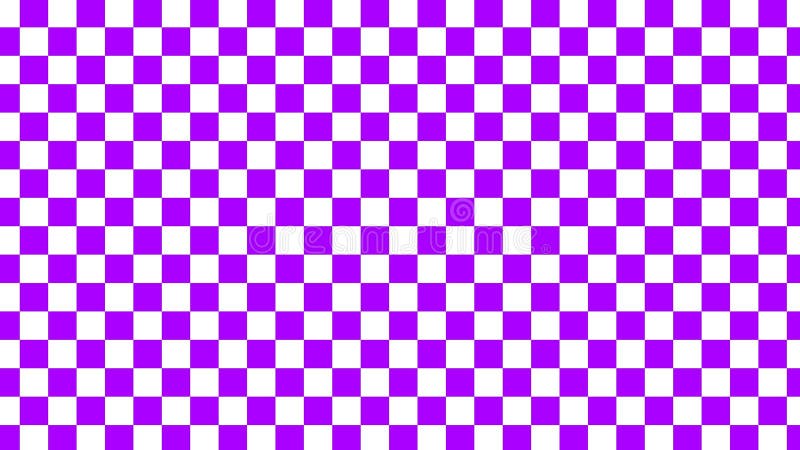 16:9 Size Abstract Dark Purple and White Chess Board Background.Color ...