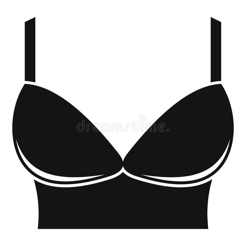 Size Bra Icon, Simple Style Stock Vector - Illustration of clothes ...