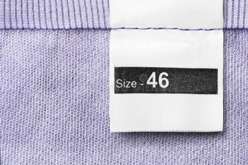 Size 46 Clothes Label Stock Photos - Free & Royalty-Free Stock Photos ...