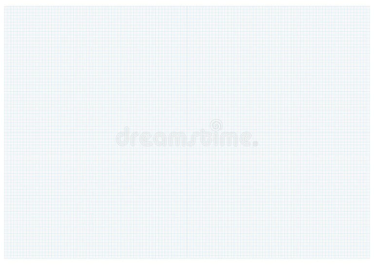 A2 size graph paper blue stock vector. Illustration of education ...