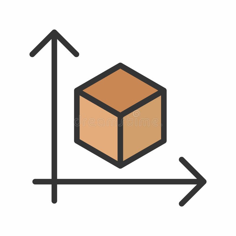 Size icon vector image. stock vector. Illustration of ruler - 348160116