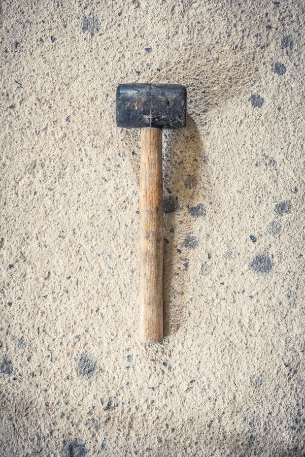 The Size of the Old Hammer Type - Stock Image Stock Photo - Image of ...