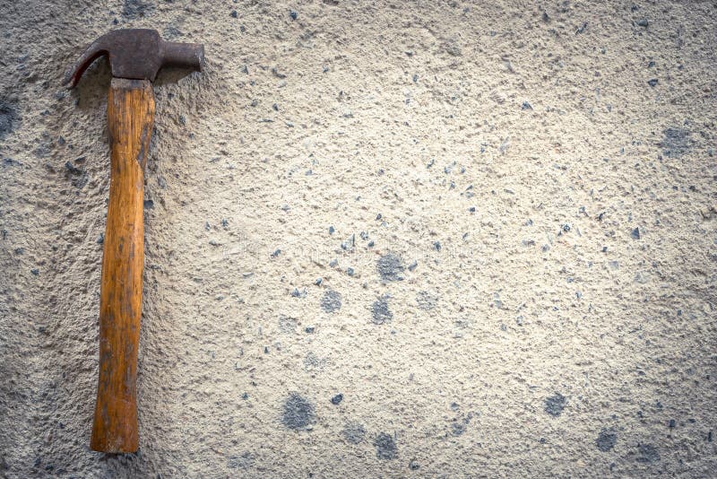 The Size of the Old Hammer Type - Stock Image Stock Image - Image of ...