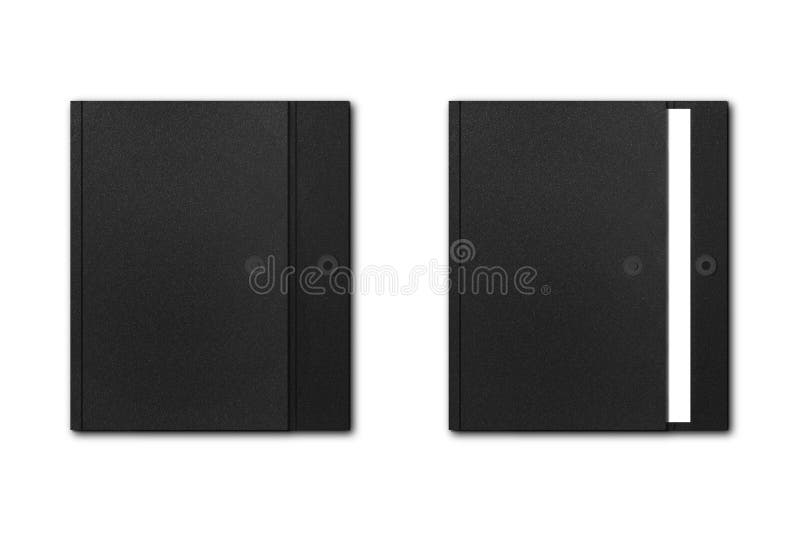 A4 Size Single Pocket Reinforced Folder with Letterhead Inside Mockup ...