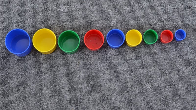 Size sorting toy stock image. Image of yellow, school - 218820195