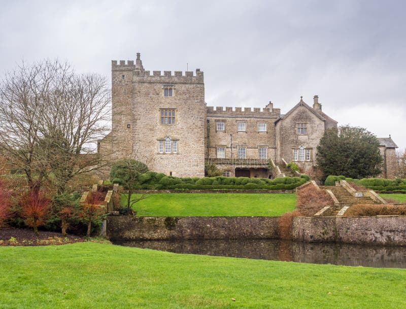 Sizergh Castle, Helsington, Cumbria, England. Editorial Stock Image ...