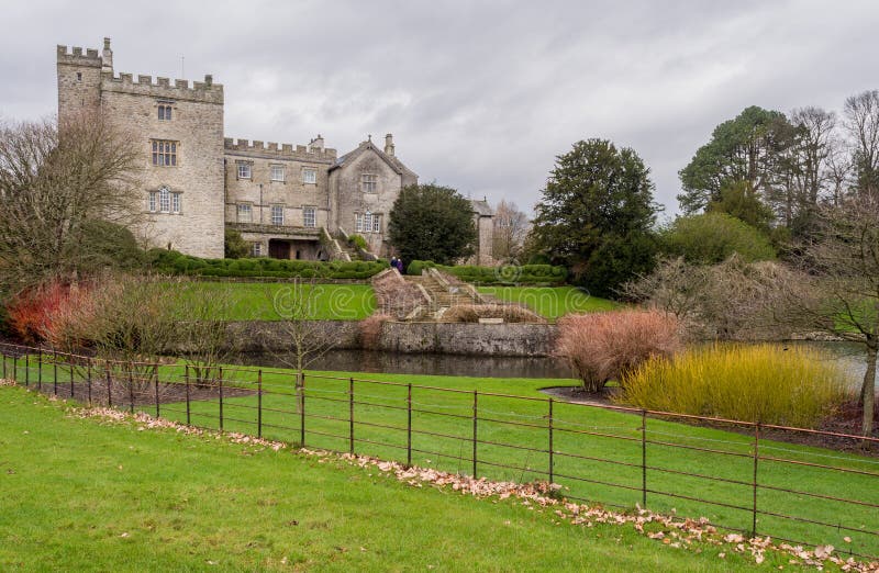 Sizergh Castle stock photo. Image of sizergh, house, gardens - 10159366